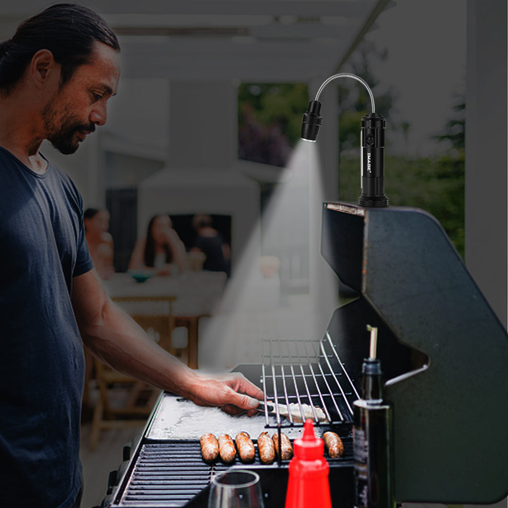 IMAGE Grill Lights Magnetic BBQ Grill Light with Ultra-Bright LED Ligh ...